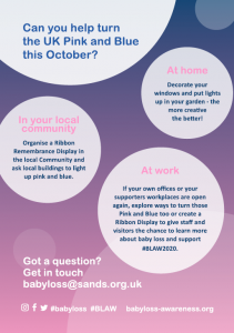 Resources to print – Baby Loss Awareness Week