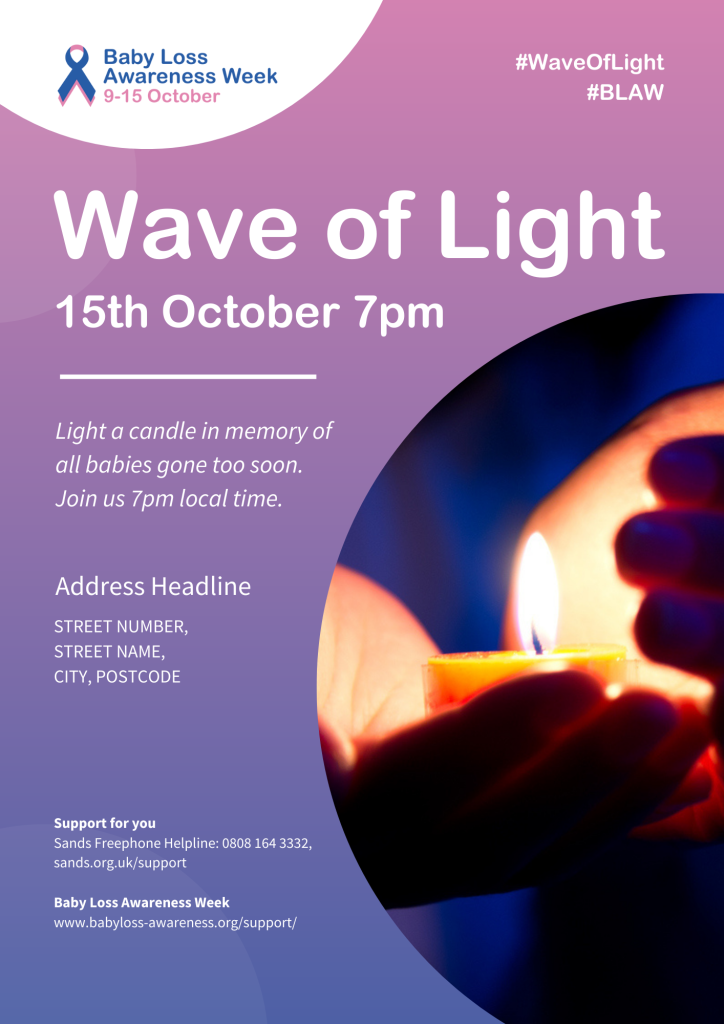 Resources to print – Baby Loss Awareness Week